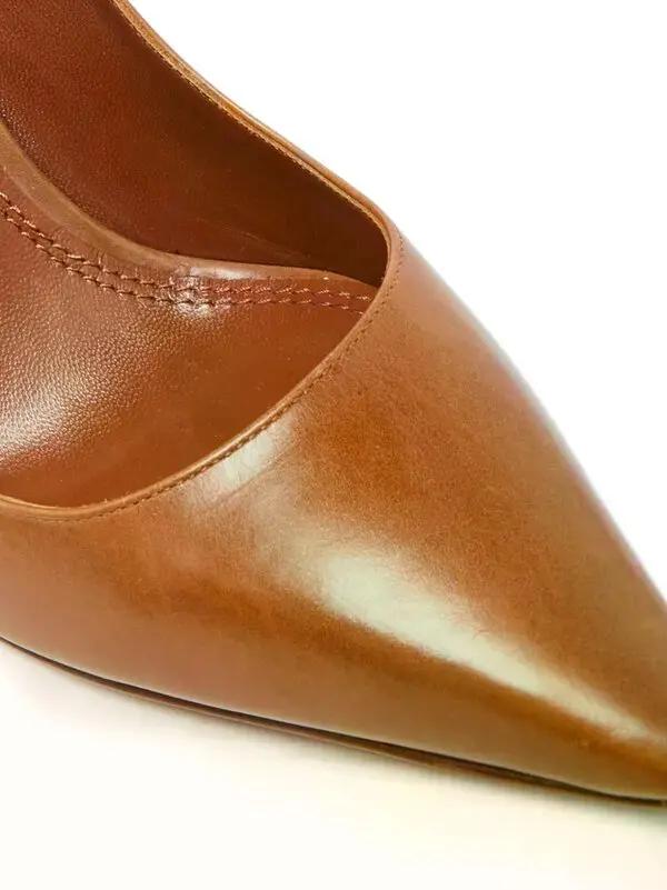 Ralph Lauren Leather Pointed Toe Pumps