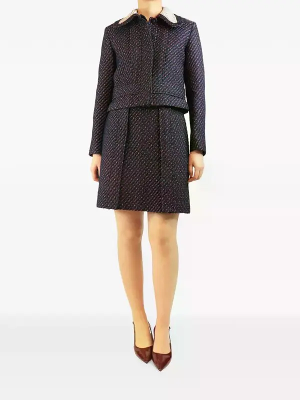 Carven Jacquard Skirt Set