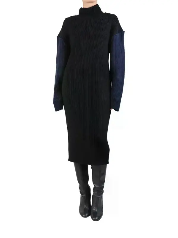 THE ROW Ribbed Knit Midi Dress