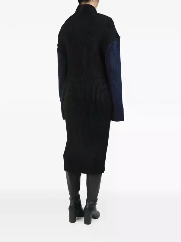 THE ROW Ribbed Knit Midi Dress