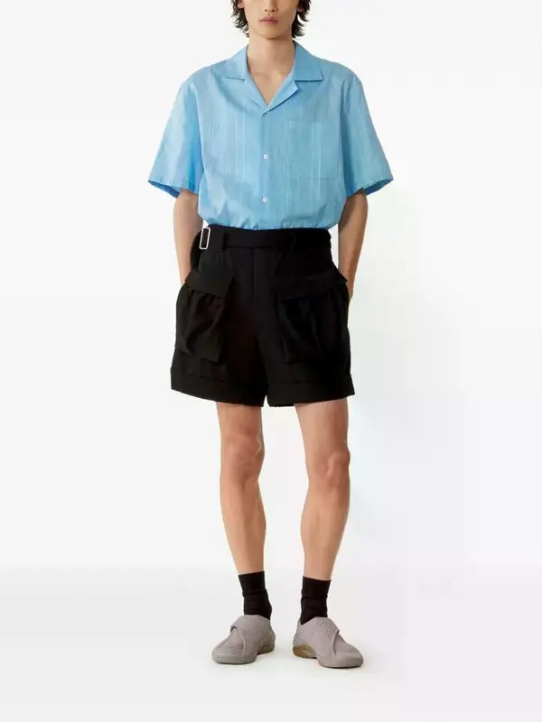 LANVIN Striped Button Shirt