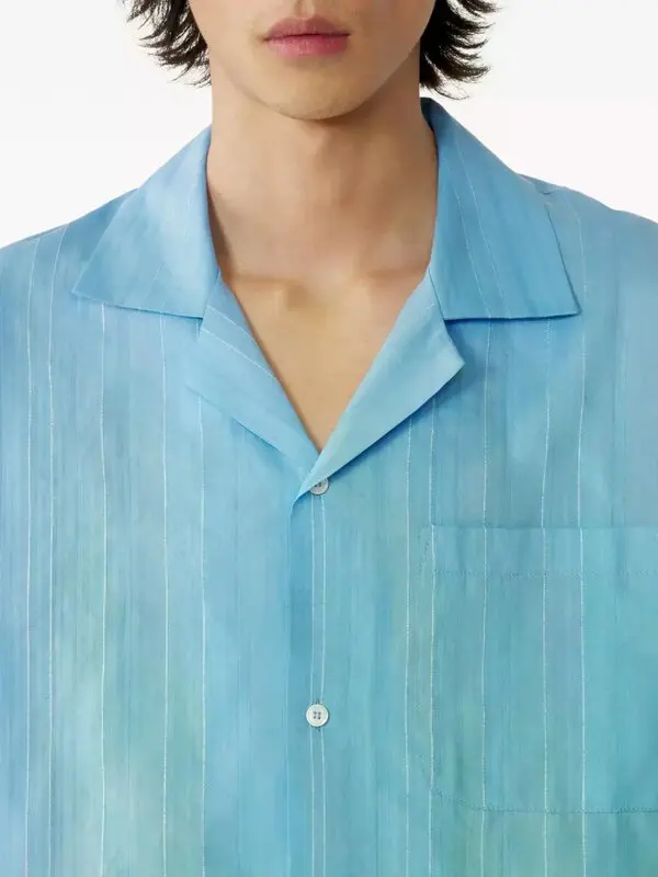 LANVIN Striped Button Shirt