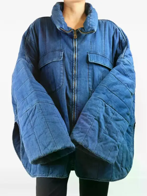 Chloé Quilted Denim Jacket