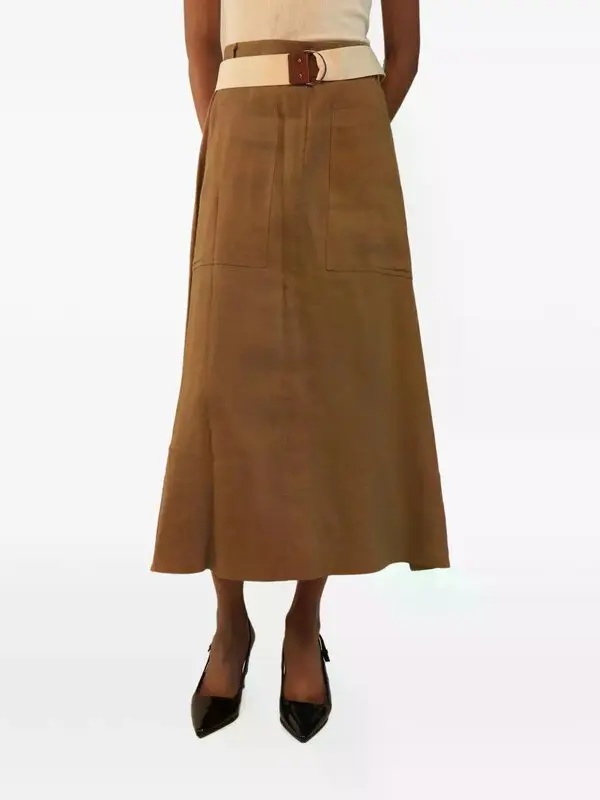 Tibi Single-breasted Suit Skirt
