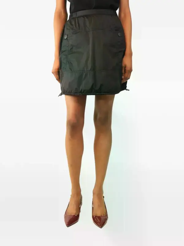 Burberry Parachute Mini Skirt - Black