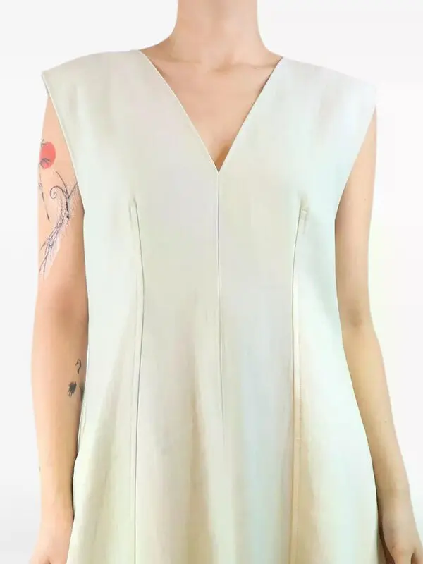 Studio Nicholson Enna Cotton-twill Midi Dress