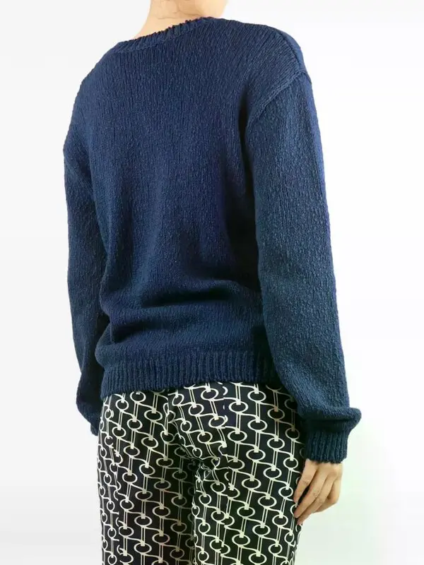 A.p.c. Crew Neck Heavyweight Knit Sweater