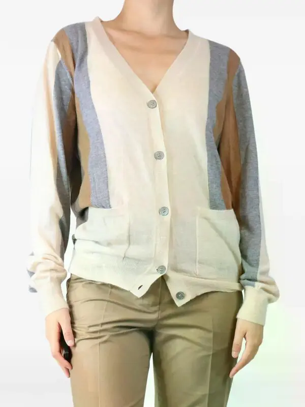 Marni Colourblock Cashmere Cardigan