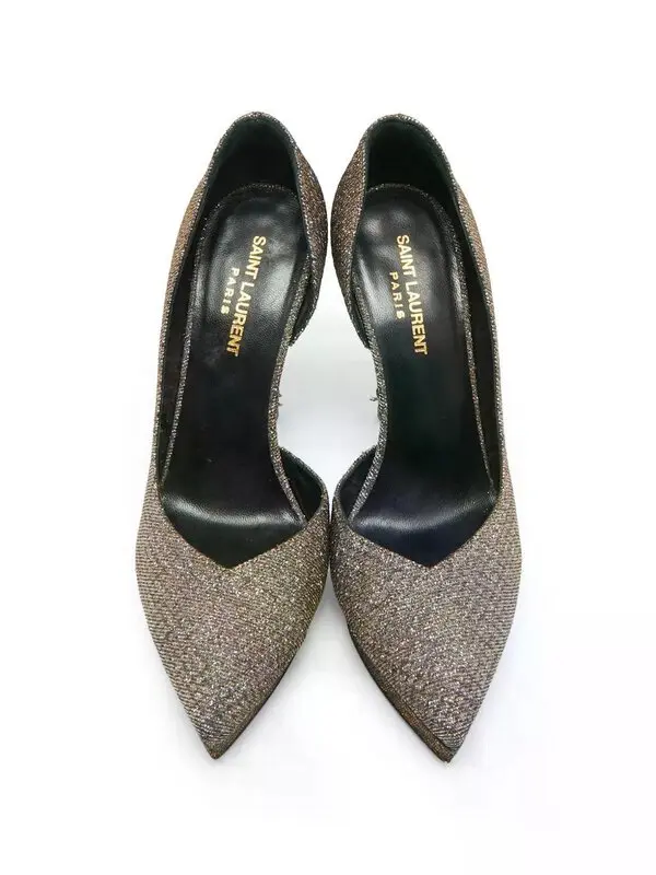 Saint Laurent Janis Pointed-toe Pumps