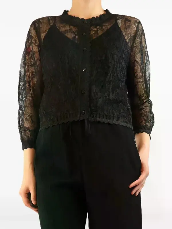 Simone Rocha Sheer Lace Cardigan