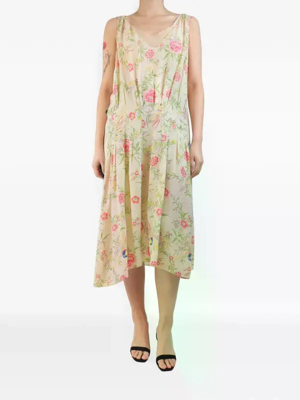 Marni Floral-print Slip Dress