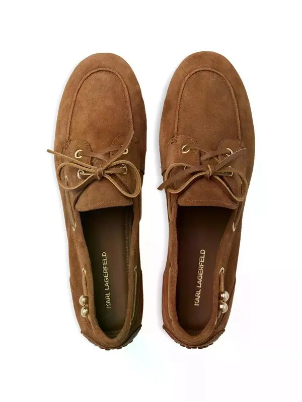 Karl Lagerfeld Ariella Faux-pearl Loafers