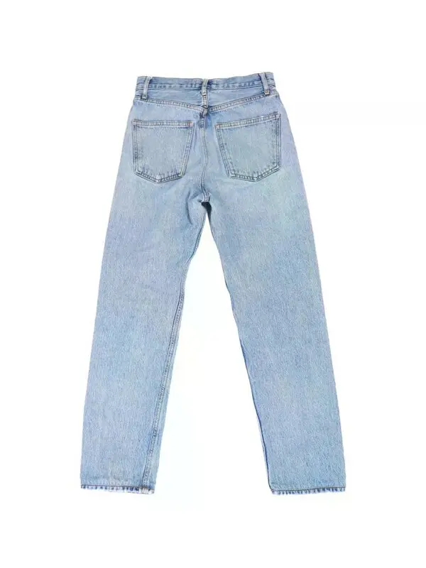 AGOLDE High-waisted Belt-loop Jeans