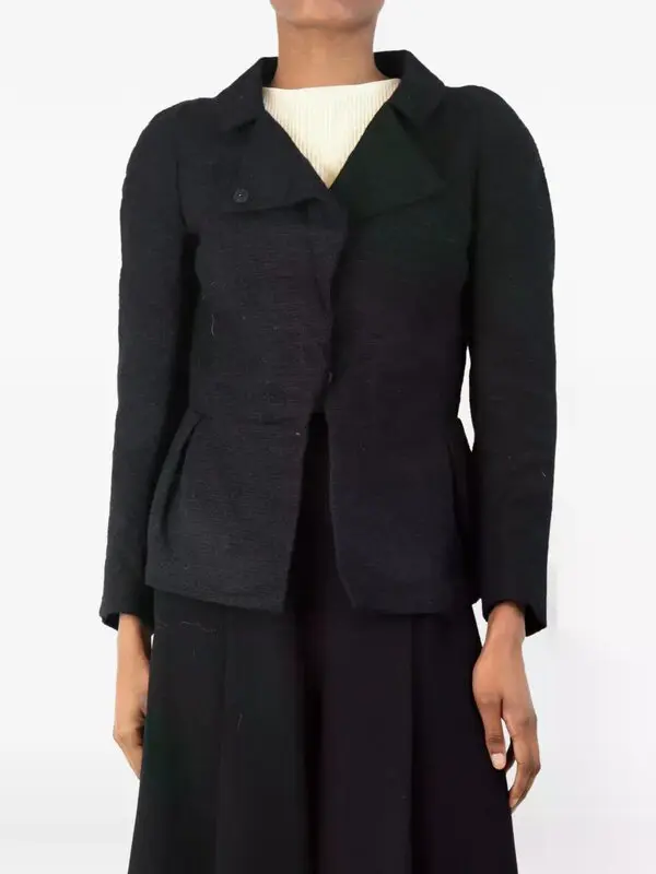 Marni Peplum Jacket With Notched Lapels