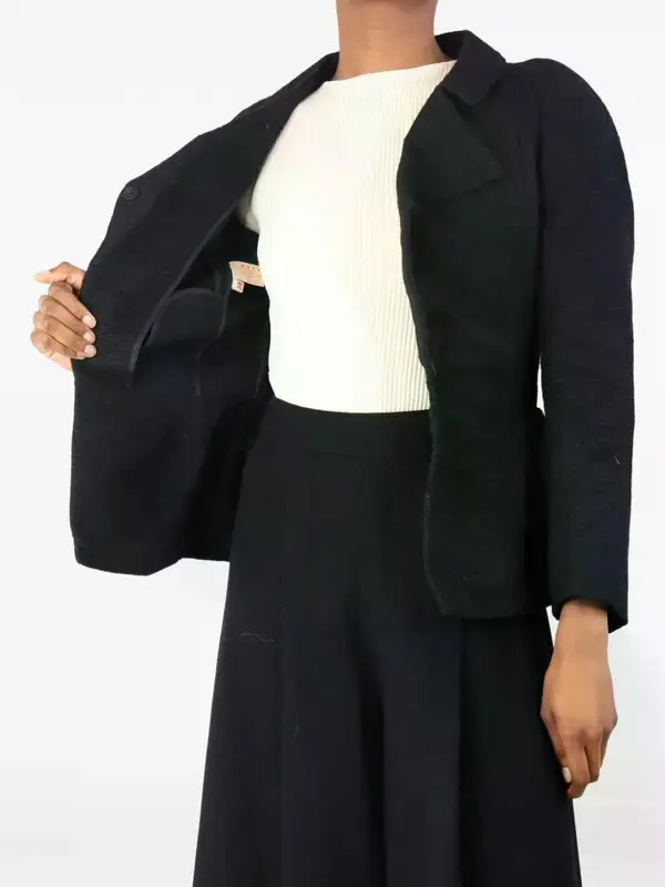 Marni Peplum Jacket With Notched Lapels