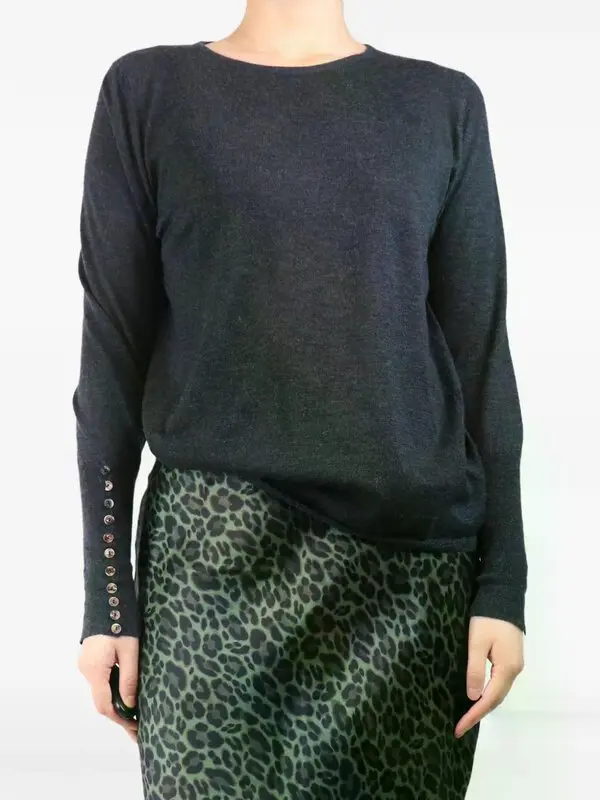 BAMFORD Button-cuff Long Sleeve T-shirt