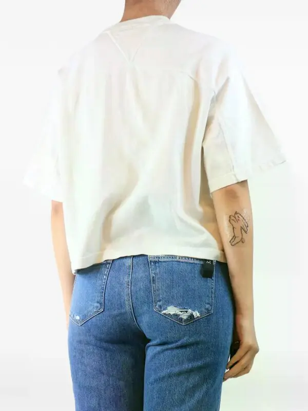 Bottega Veneta Cropped Cotton T-shirt
