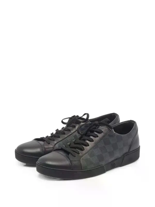LOUIS VUITTON Monogram Canvas Match Up Sneakers