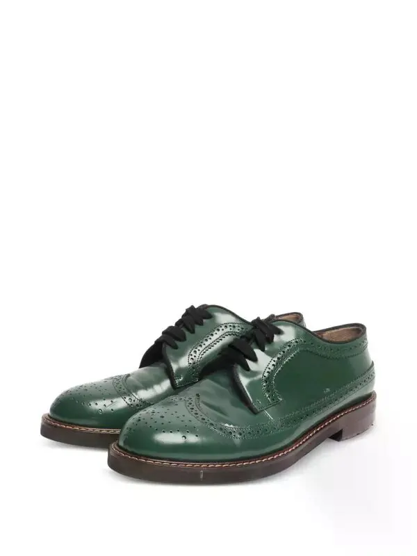 Marni Lace-up Leather Brogues