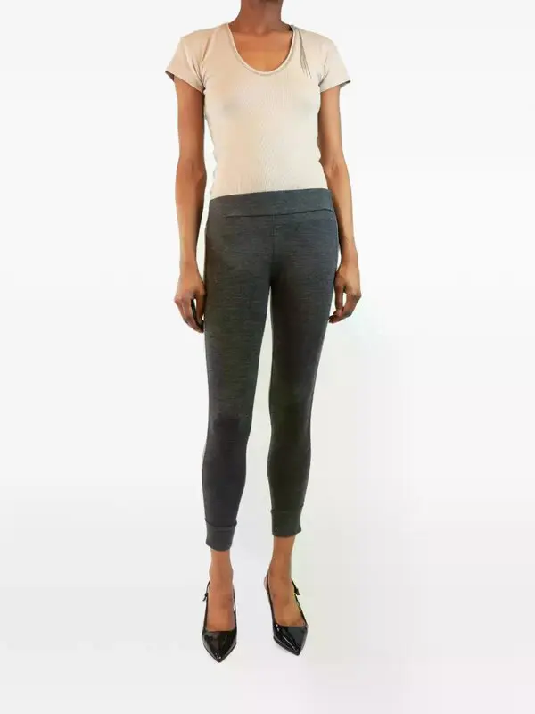 Brunello Cucinelli Bead-embellished Leggings