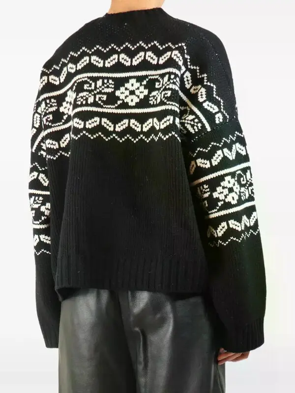 RÓHE Fair Isle Knit Sweater
