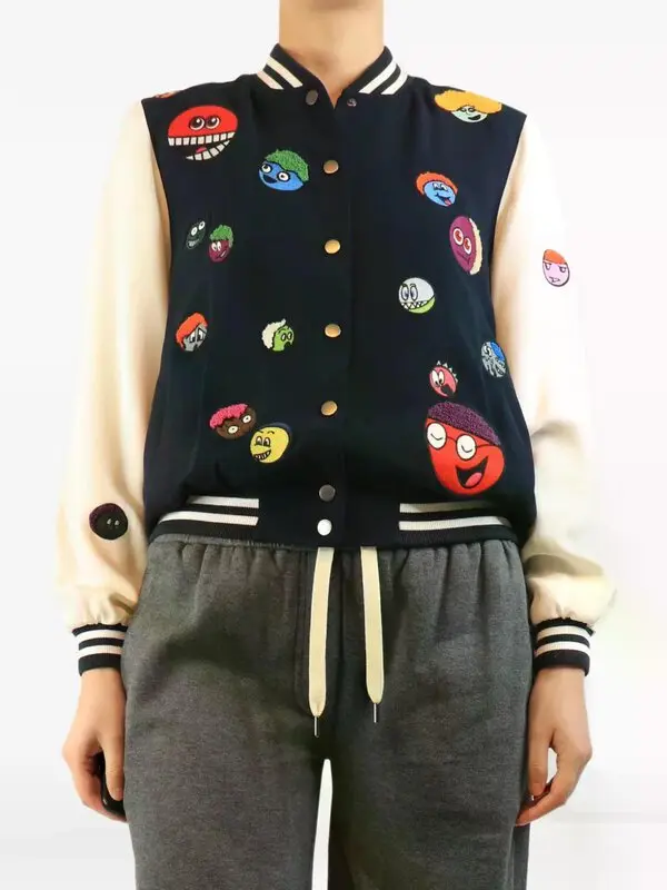 Mira Mikati Archive Monster Bomber Jacket - Blue