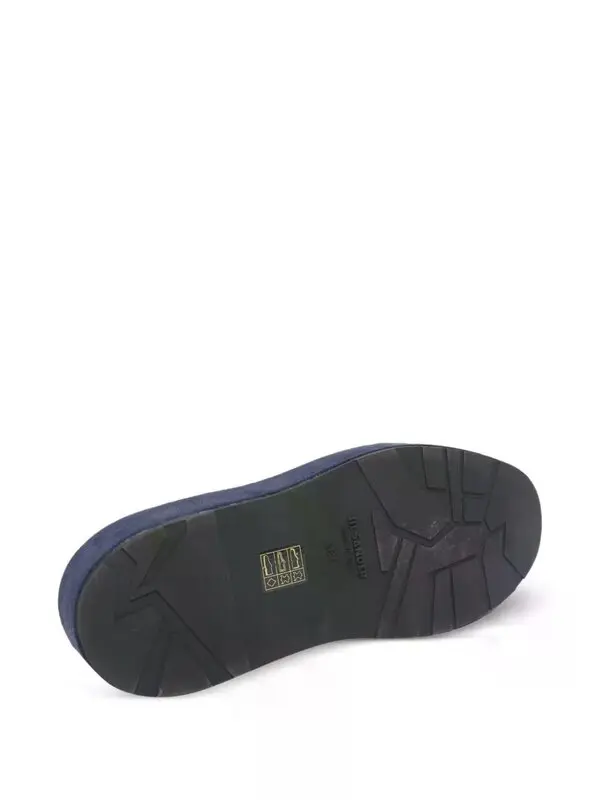 JIL SANDER Suede Platform Derby Shoes