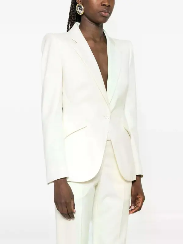 Alexander McQueen Single-breasted Notched-lapel Blazer