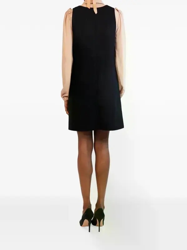 N°21 Layered Pinafore Mini Dress
