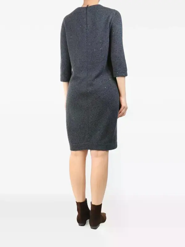 Brunello Cucinelli Sequin-knit Dress