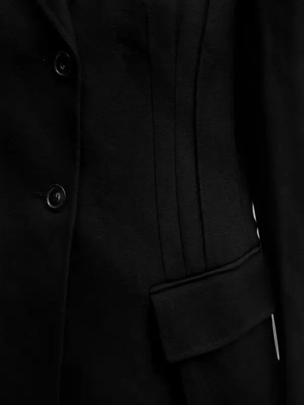 Sportmax Darted Single-breasted Blazer