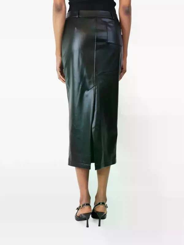 ALEXANDER WANG Belt-loop Midi Skirt