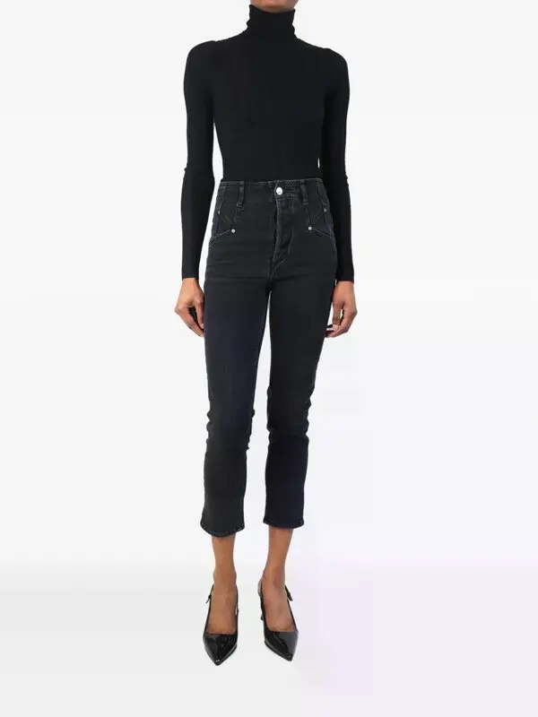 ISABEL MARANT VINTAGE High-waisted Slim-fit Jeans