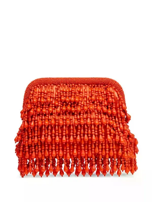 SIMONMILLER Beaded Drop Clutch Bag