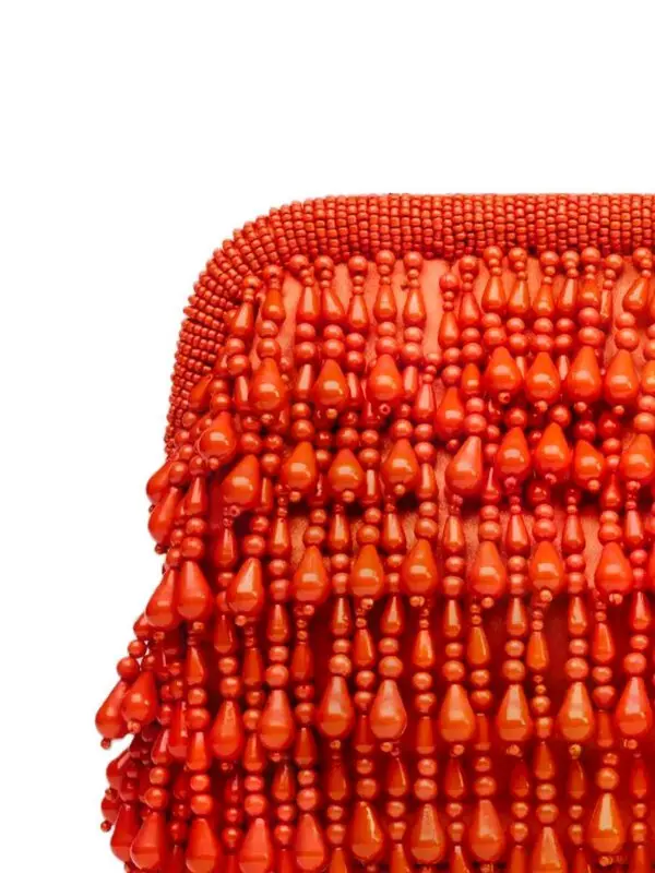 SIMONMILLER Beaded Drop Clutch Bag