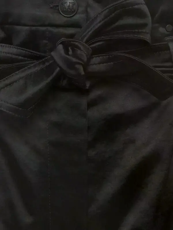 Max Mara High-waisted Belted Paperbag Waist Trousers
