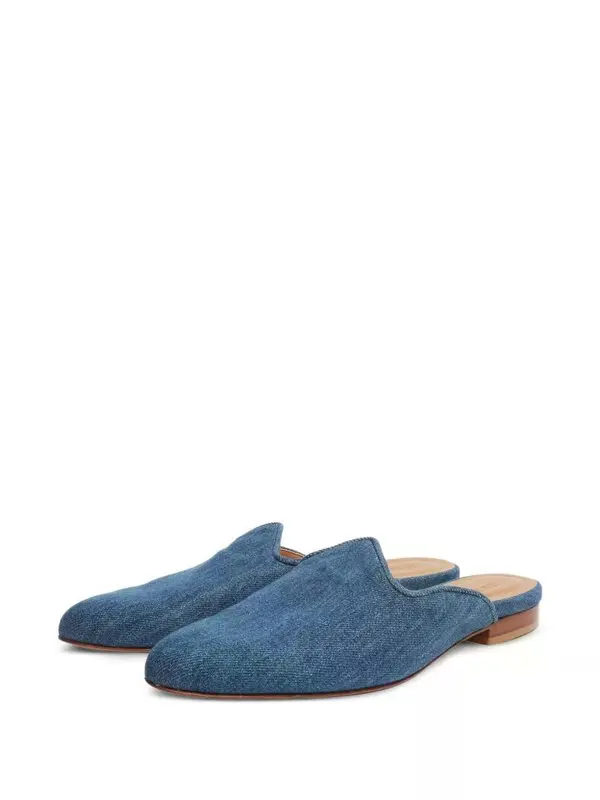 Le Monde Beryl Denim Mules