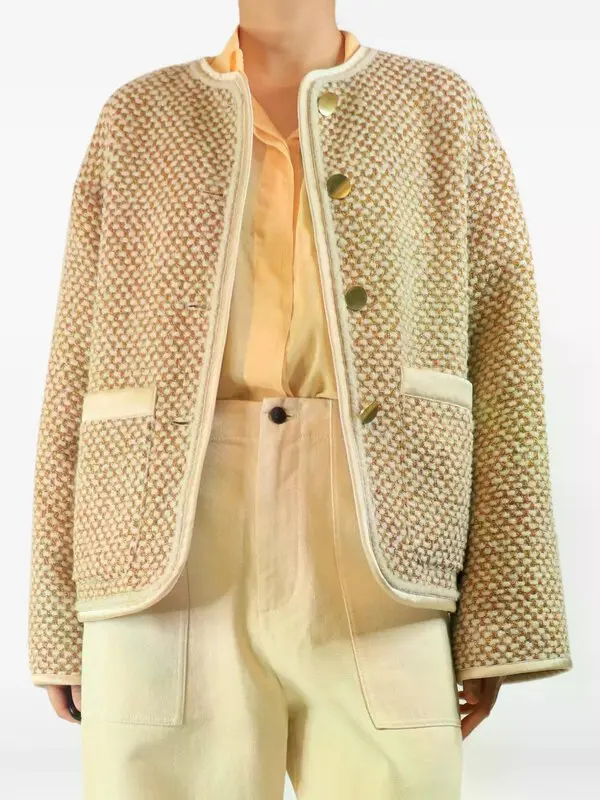 FORTE_FORTE Tweed Lurex Jacket