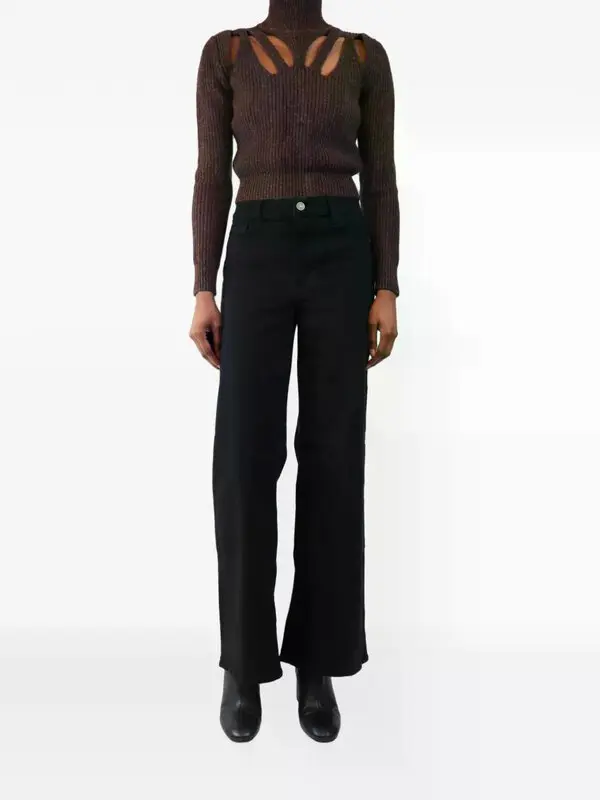 FRAME Slim-fit Wide-leg Jeans
