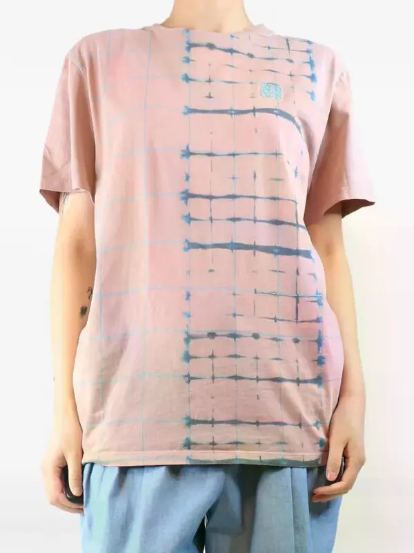 Loewe Tie-dye Anagram T-shirt - Pink