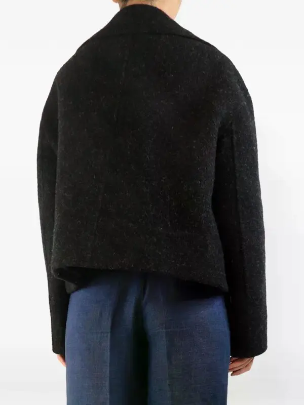 Dior Double-breasted Wool Peacoat