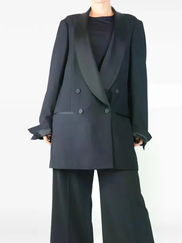 Dries Van Noten Double-breasted Tuxedo Jacket