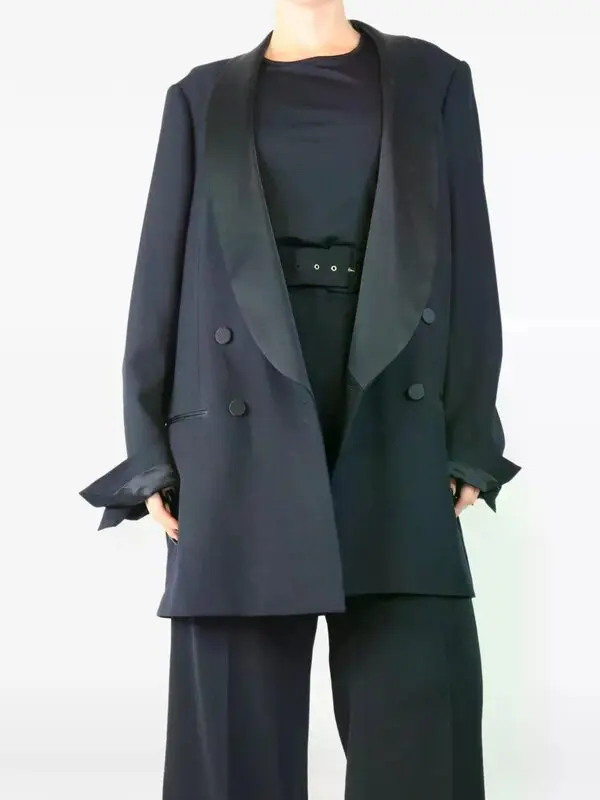 Dries Van Noten Double-breasted Tuxedo Jacket