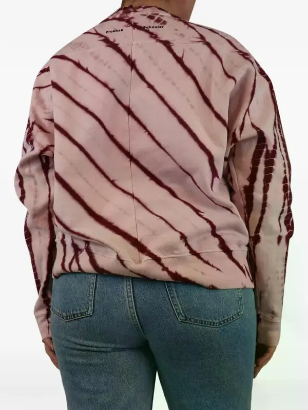 Proenza Schouler Tie-dye Crewneck Sweatshirt