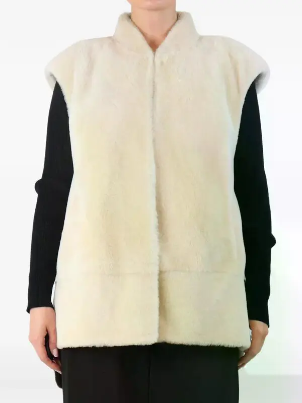 KARL DONOGHUE Shearling Gilet