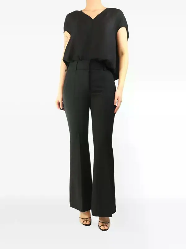 Gabriela Hearst Wool Flared Trousers