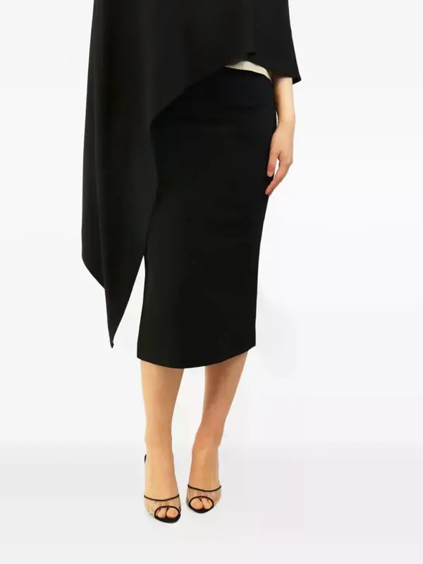 Erika Cavallini Asymmetric Draped Cape