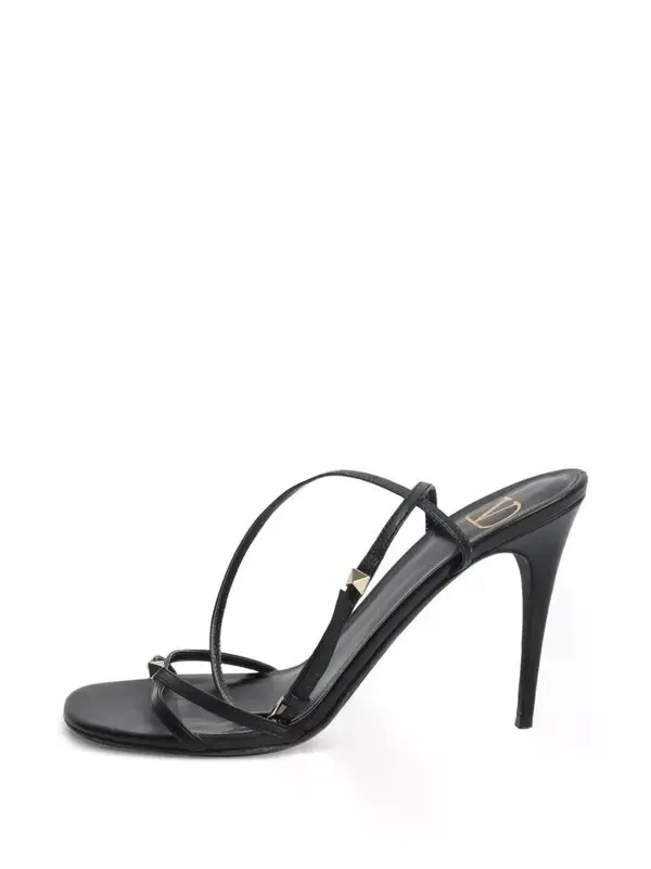 Valentino Garavani Rockstud Stiletto Leather Heeled Sandals