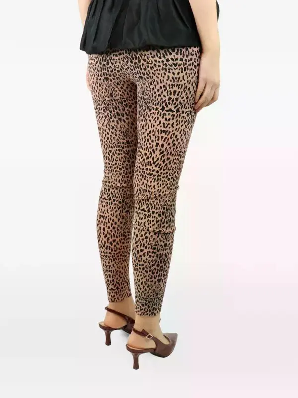 Alaïa Leopard-print Leggings