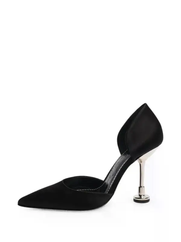 Staud Satin D'orsay Heeled Pumps